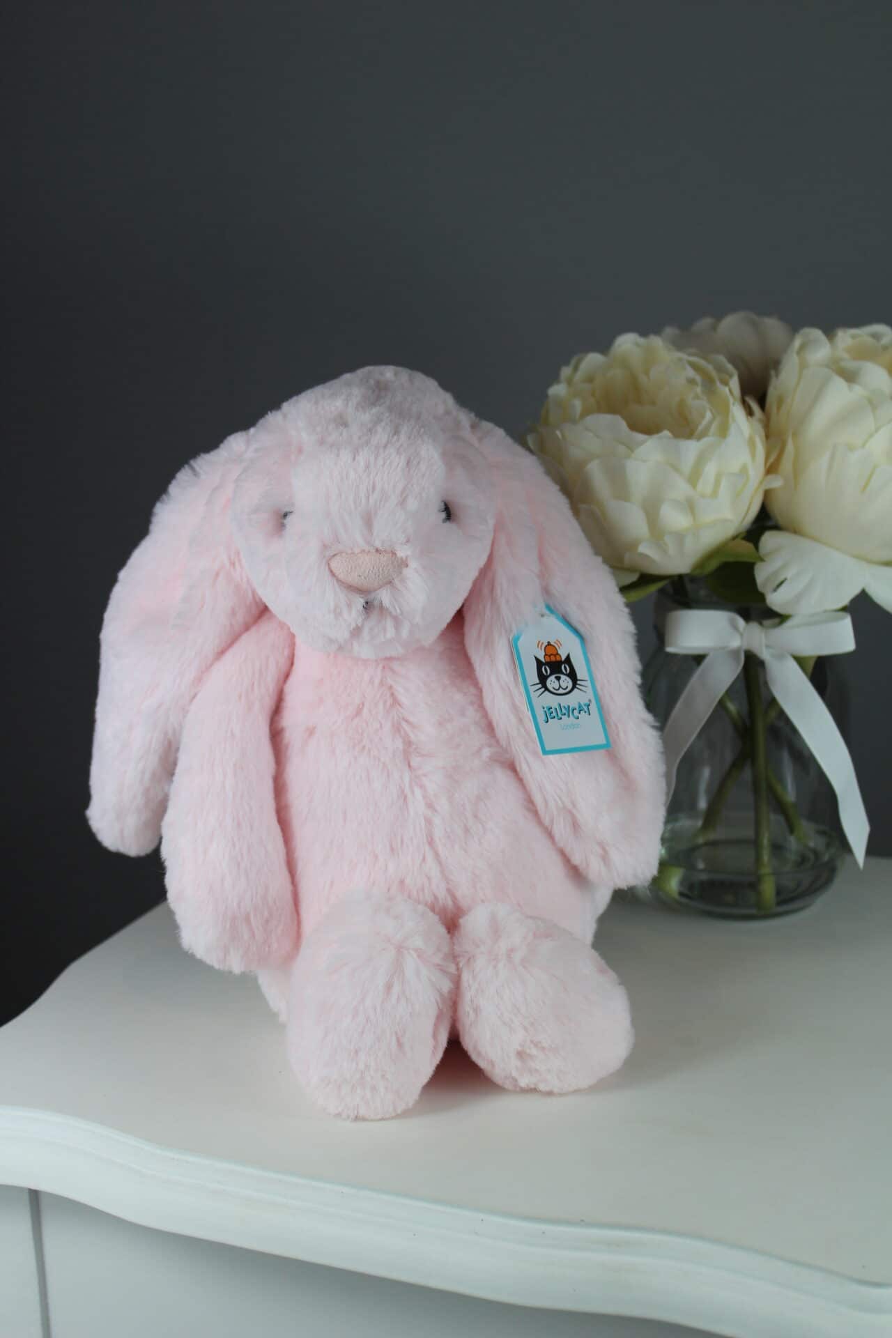 Jellycat Bashful Pale Pink Bunny – Medium | My Flair Lady